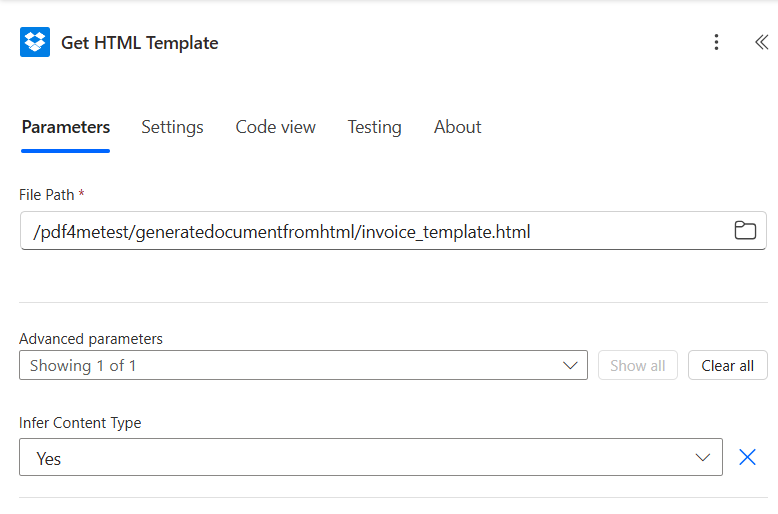 Generate Document From Html Template Using Power Automate