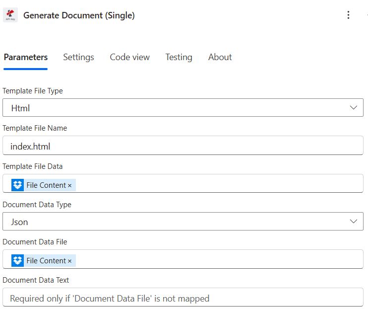 Generate Document From Html Template Using Power Automate