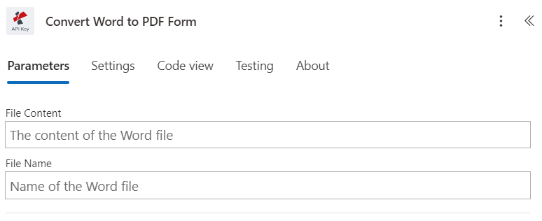 Convert Word to PDF Form - Power Automate Documentation | PDF4me