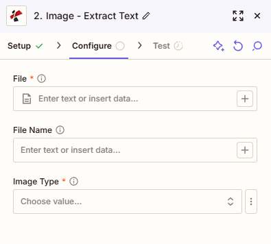 Extract Text from Images using Zapier and PDF4me